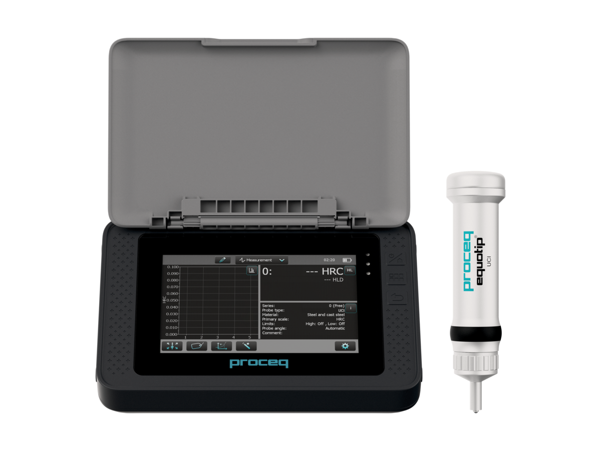 Equotip 550 UCI | Portable Ultrasonic Contact Impedance Tester