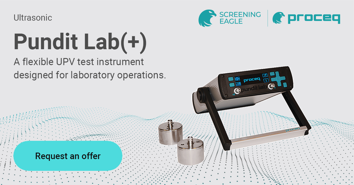 El Pundit Lab es un versátil instrumento de ensayos UPV