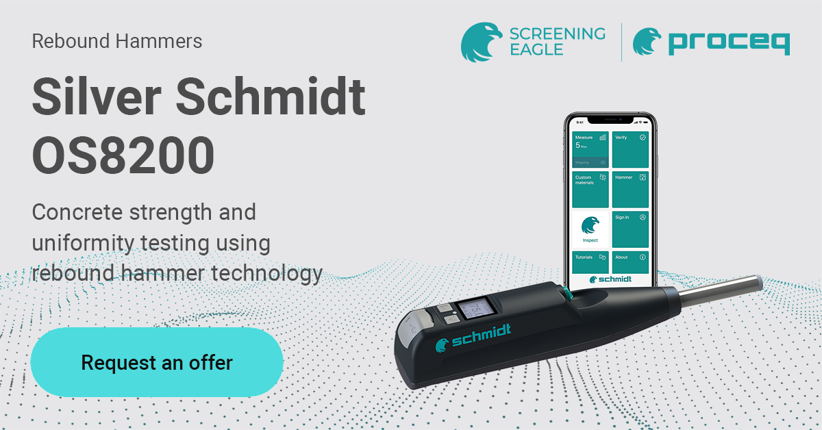 Silver Schmidt OS8200 | Schmidt Rebound Hammers