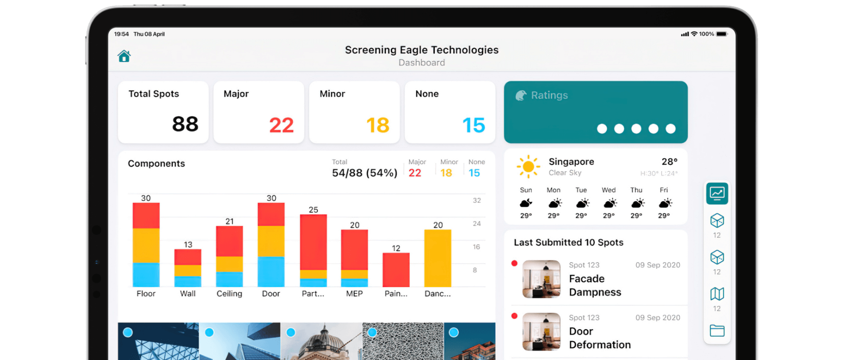 Screening Eagle Technologies - Built World Tech - Protect The Built World